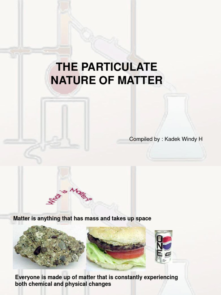 Particulate Nature of Matter | PDF