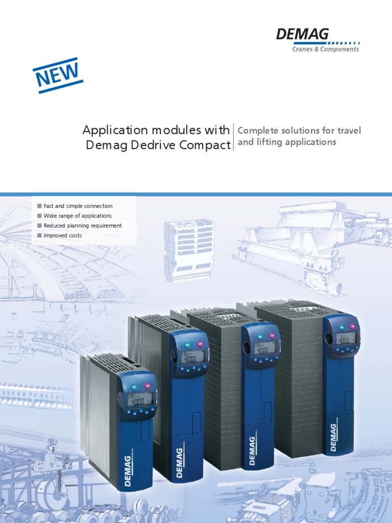 Application Modules With Demag Dedrive Compact: Complete Solutions For ...