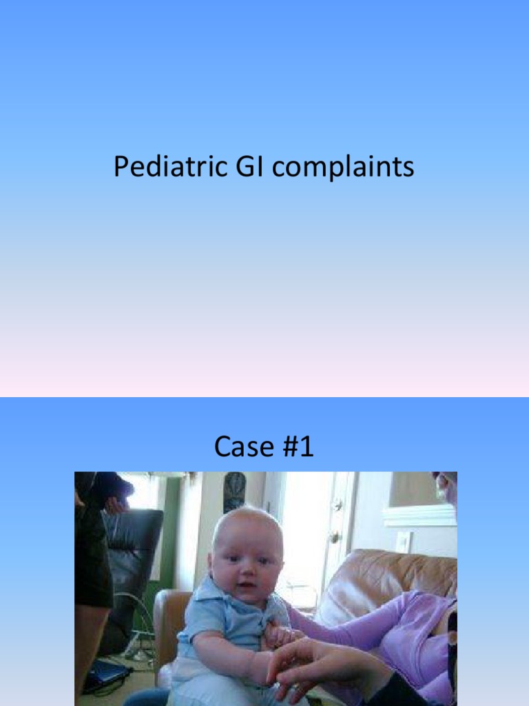 Peds GI | PDF | Digestive Diseases | Clinical Medicine