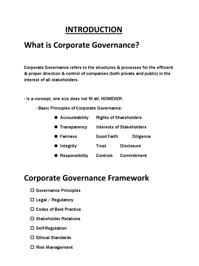 Corporate Governance of Itc | PDF | Board Of Directors | Governance