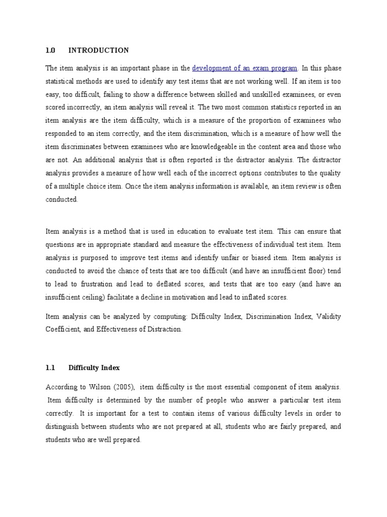 Test Topic English | PDF | Multiple Choice | Test (Assessment)