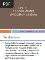 20 Soal Dan Kunci Jawaban Program Linear | PDF