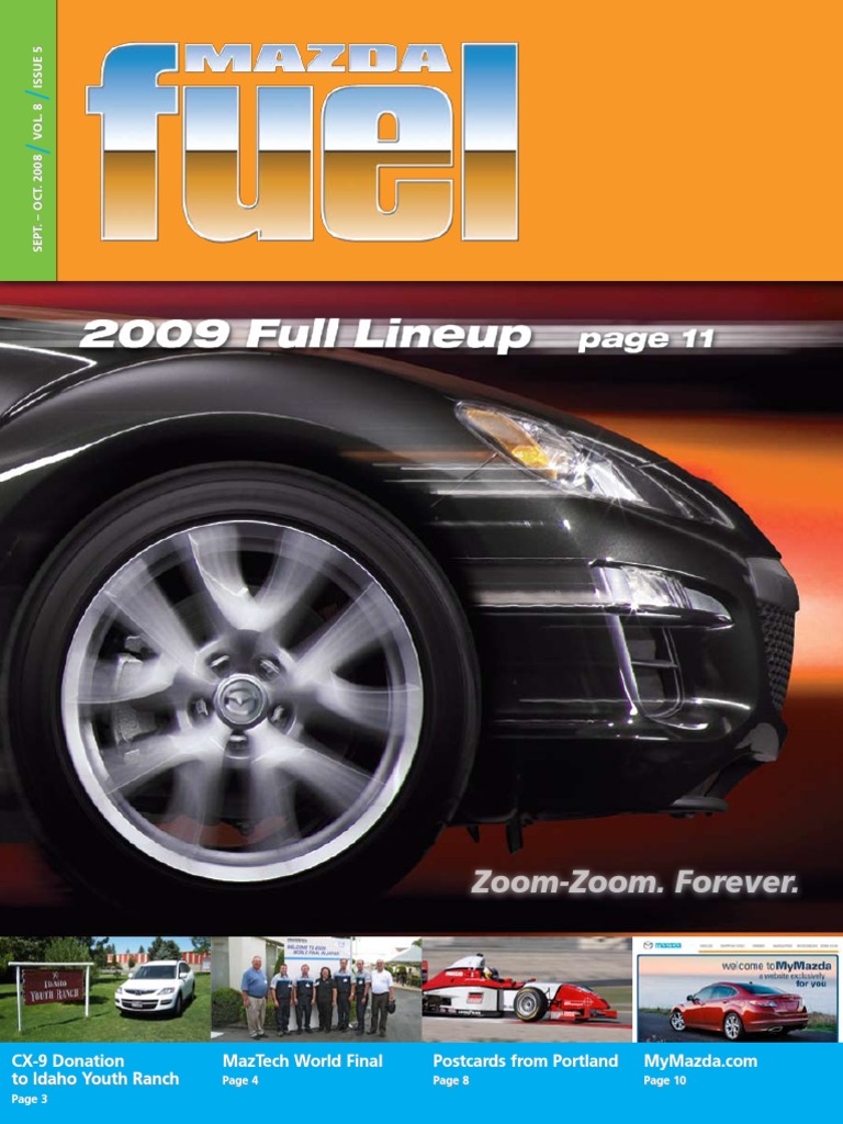 Mazda Fuel Magazine-2008-Sept-Oct | PDF | Car | Automotive Industry