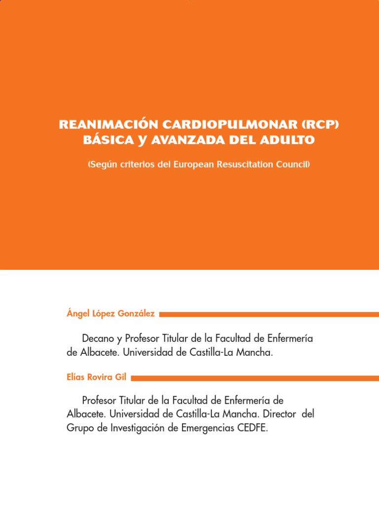 Curso RCP Completo | PDF | Reanimación cardiopulmonar | Paro cardíaco