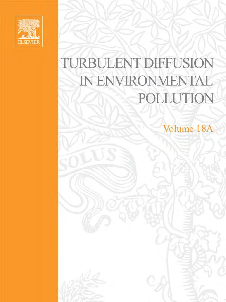 TURBULENT DIFFUSION IN ENVIRONMENTAL PO LLUTlO N | PDF | Turbulence | Wound