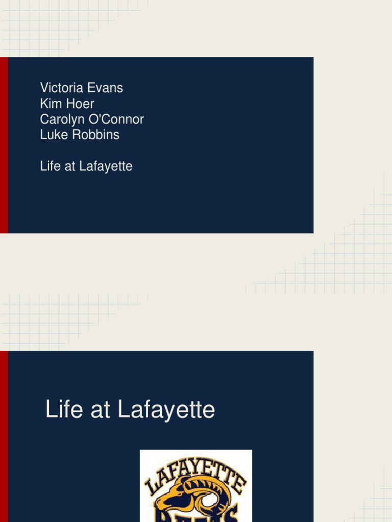 Lafayette Presentation | PDF | Race And Ethnicity In The United States ...