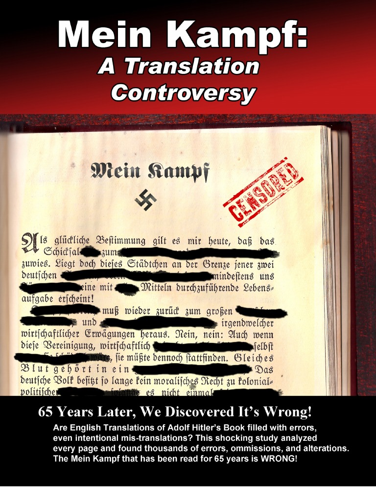 Mein Kampf Translation Controversy | PDF | Nazi Party | Adolf Hitler