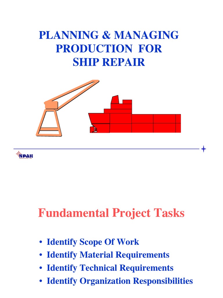 Ship Repair Project Management Guide | PDF | Computers | Technology ...