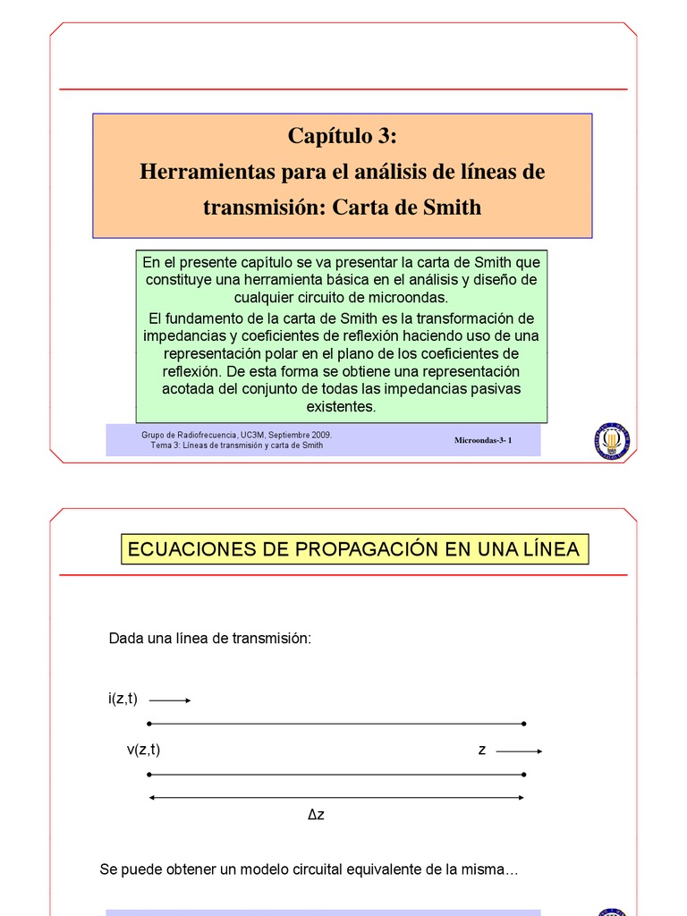 Carta de Smith | PDF | Línea de transmisión | Cantidad