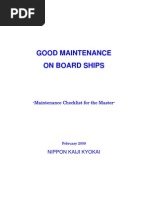 Rightship Inspection Checklist | PDF | Ships | Ventilation (Architecture)