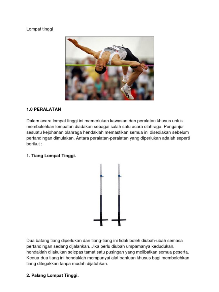 Lompat Tinggi | PDF