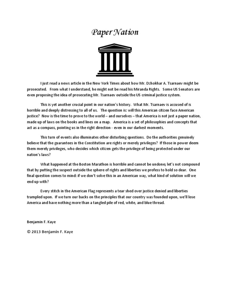 Paper Nation | PDF