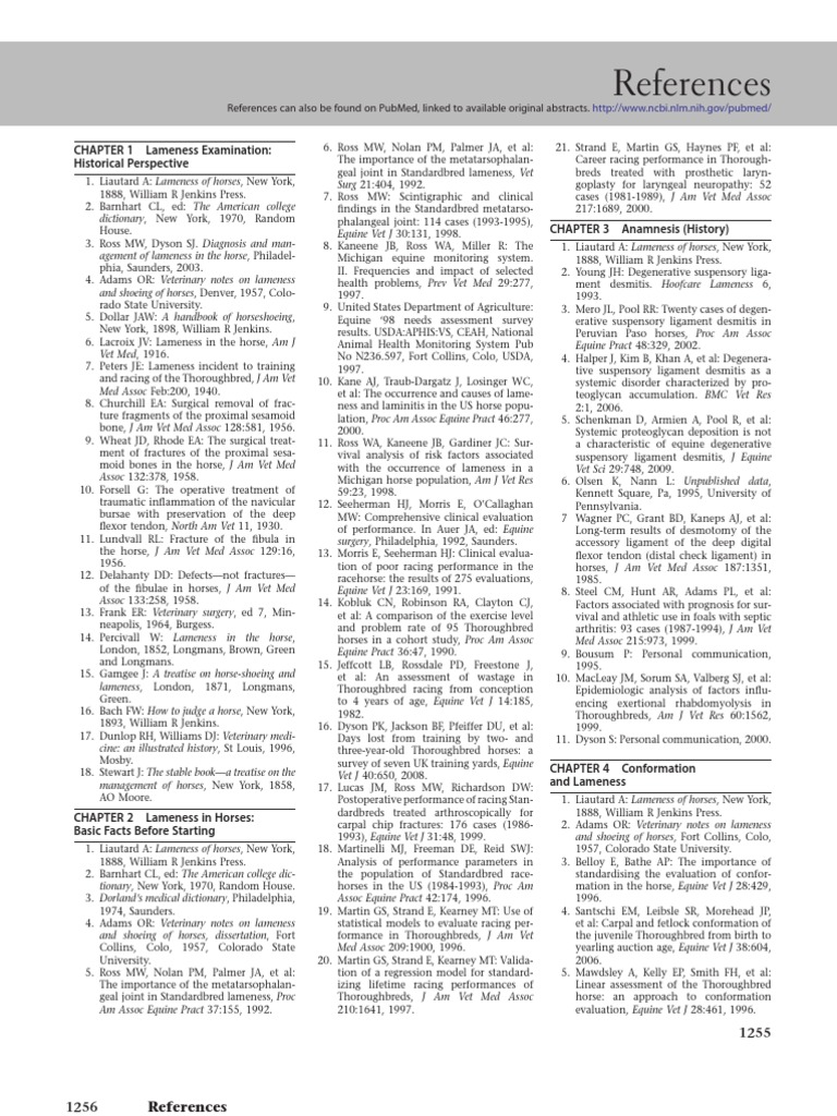 References | PDF | Health Sciences | Medical Specialties