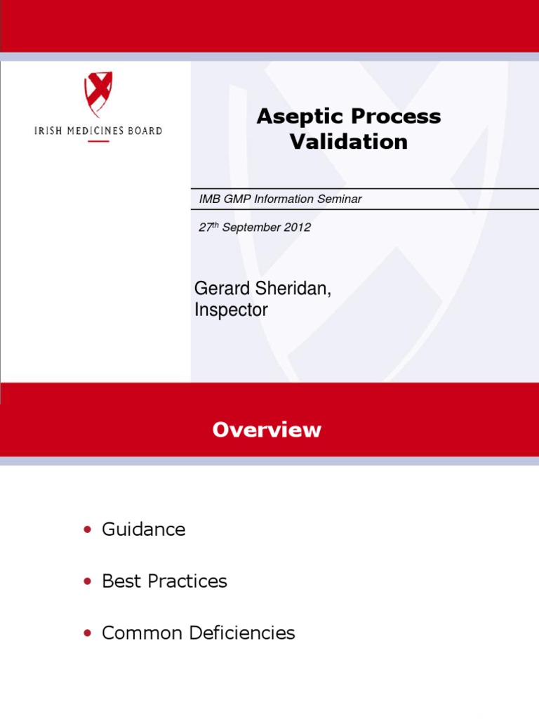 A Comprehensive Guide to Aseptic Process Validation Through Process ...