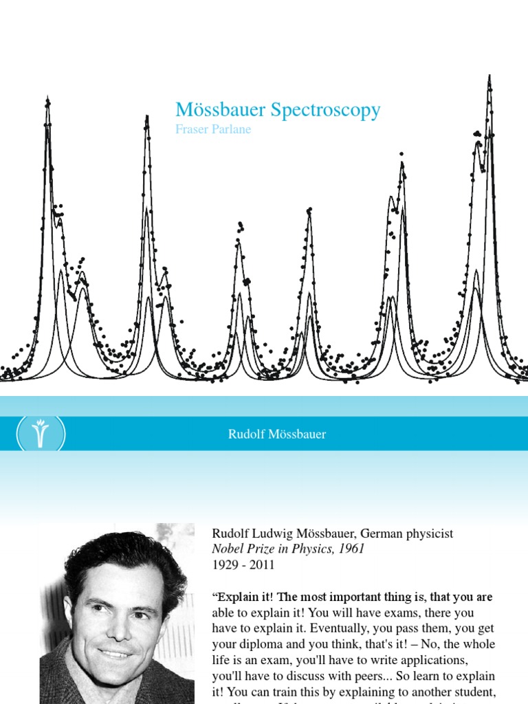 Mossbauer Spectros | PDF | Spectroscopy | Electron