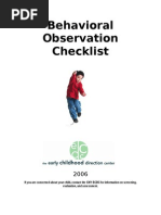 Social Skills Checklist - Elementary | PDF | Social Skills | Nonverbal ...