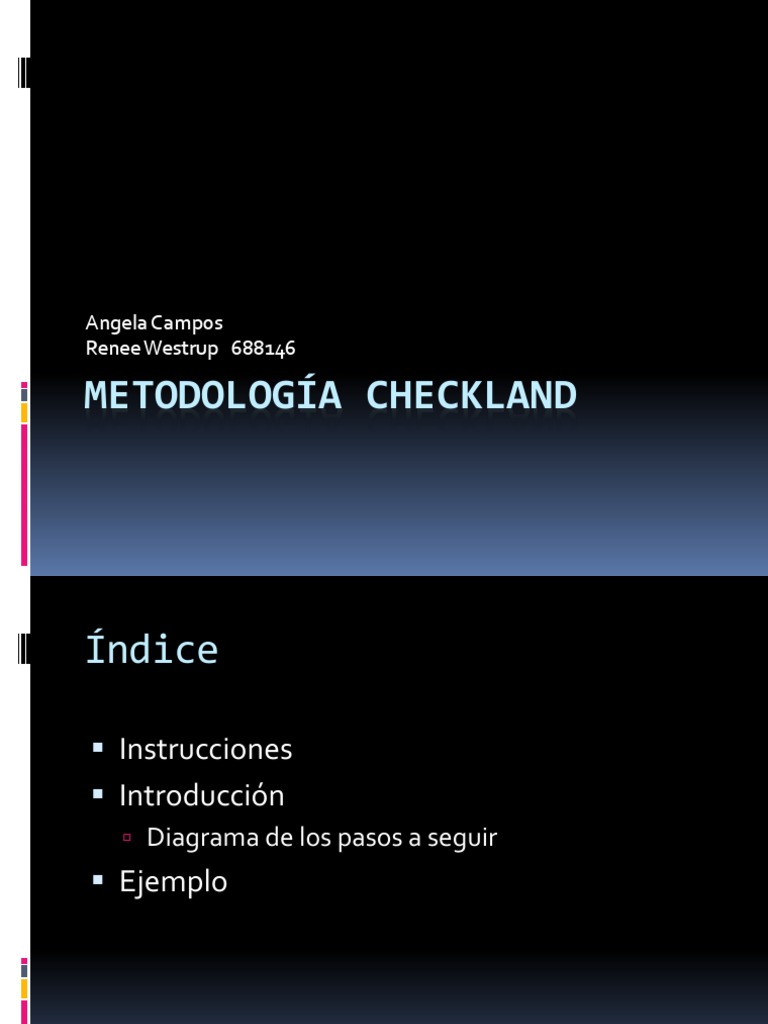 Metodología Checkland | PDF