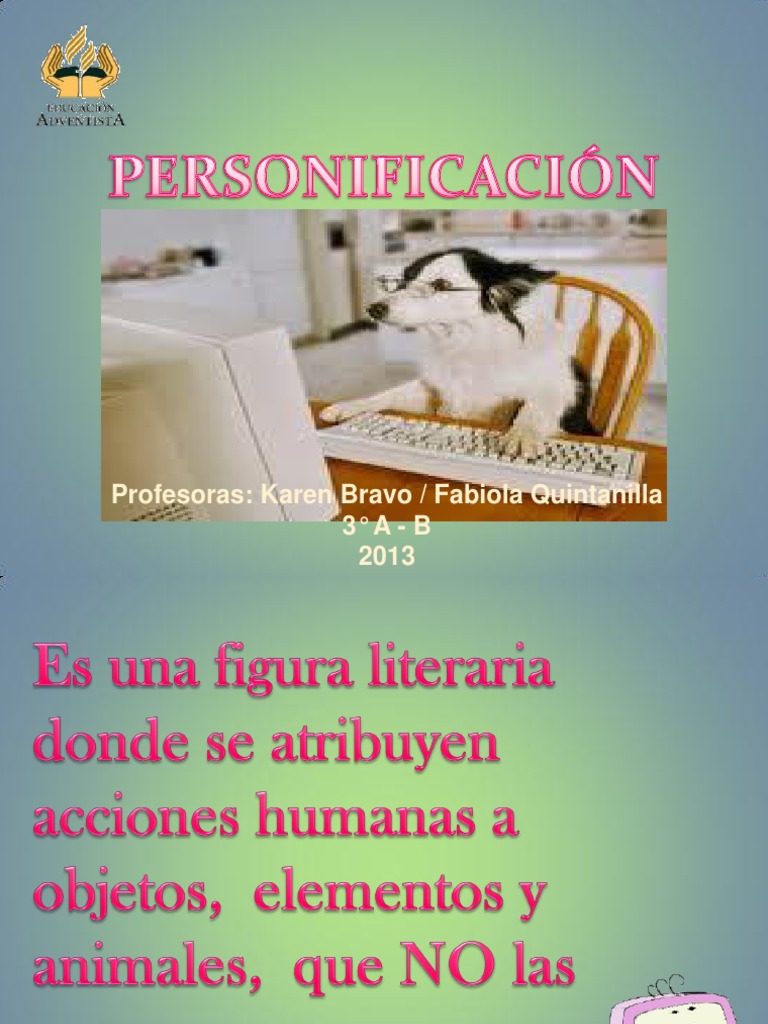Personificacion | PDF