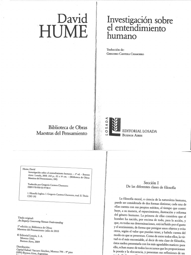 Hume | PDF