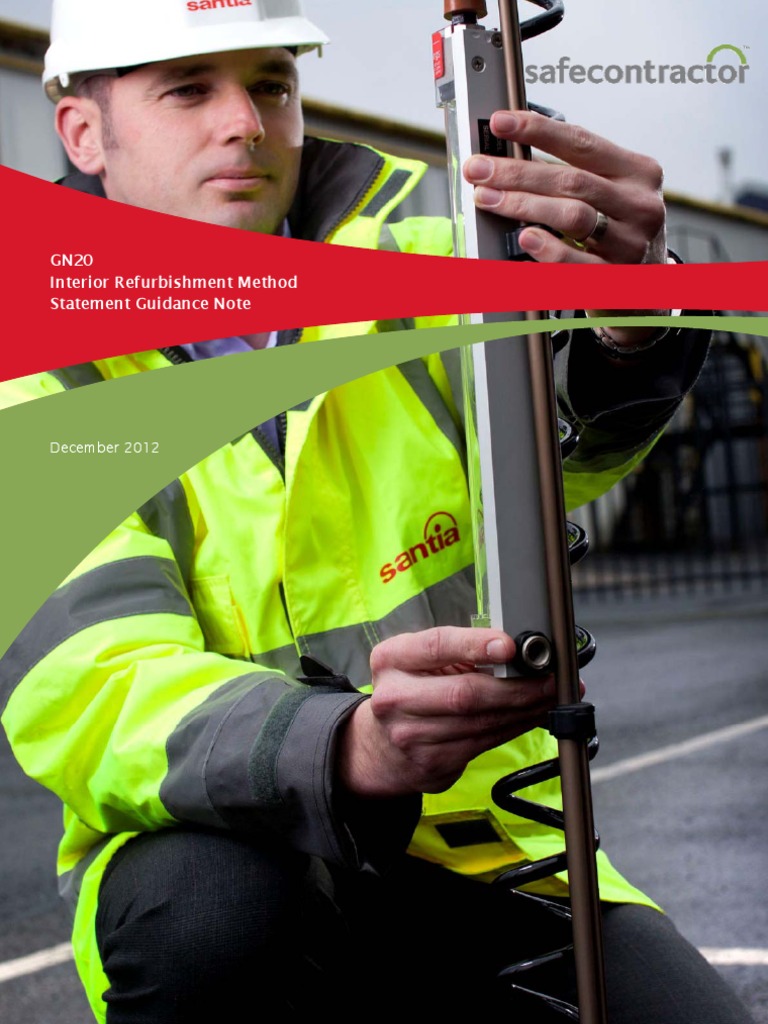 20.interior Refurbishment Method Statement GN 20 PDF | PDF | Framing (Construction) | Wall