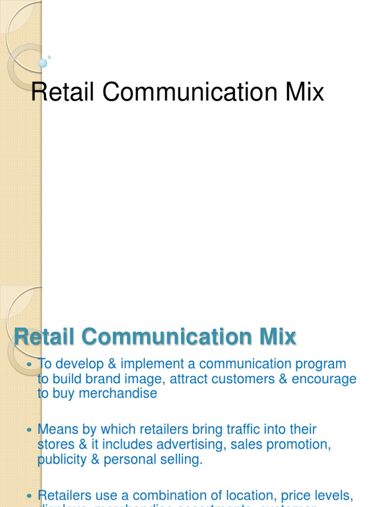 Retail Communication | Download Free PDF | Brand | Retail
