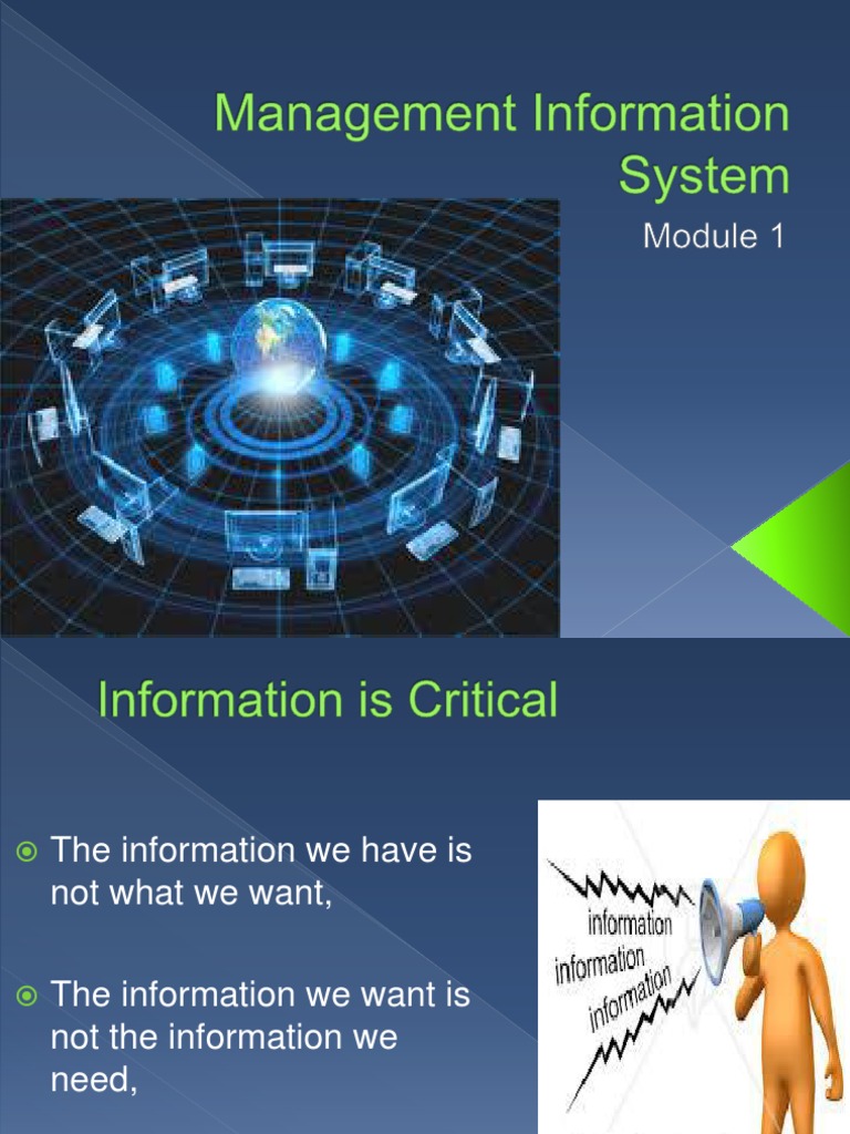 Mis | PDF | Information System | Management Information System