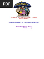 Consumer Rights Project Class 10 | PDF | Consumer Protection | Justice