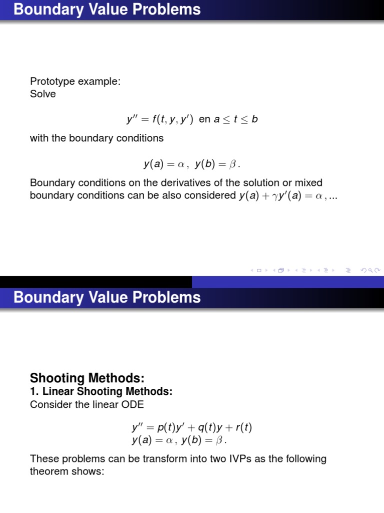 Shooting Method 6 PDF | PDF | Ordinary Differential Equation ...