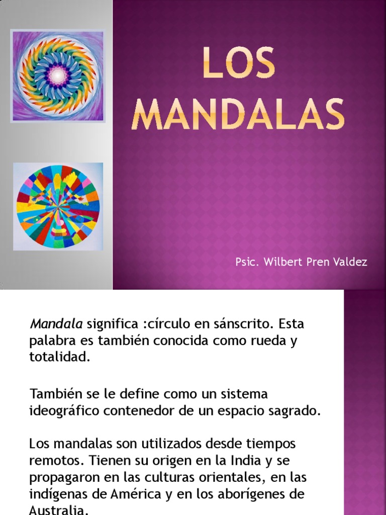 El significado y beneficios de los mandalas según la psicología | PDF ...