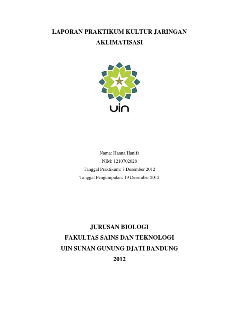 Proses Aklimatisasi Planlet Kultur Jaringan | PDF | Griya & Taman