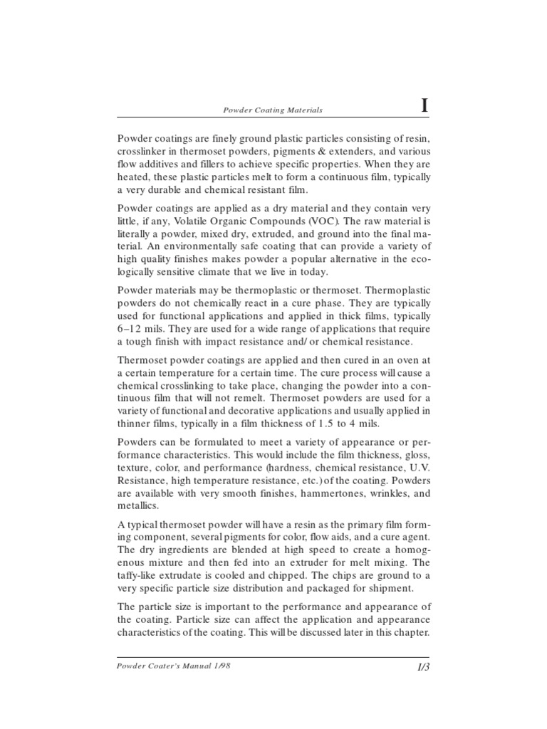 Powder Coating | PDF