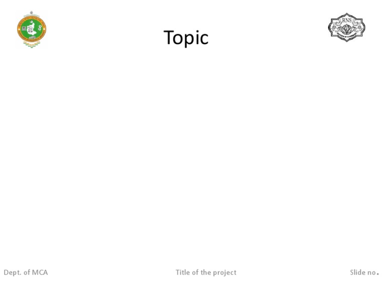 MCA Project Overview and Slides | PDF | Computers | Technology ...