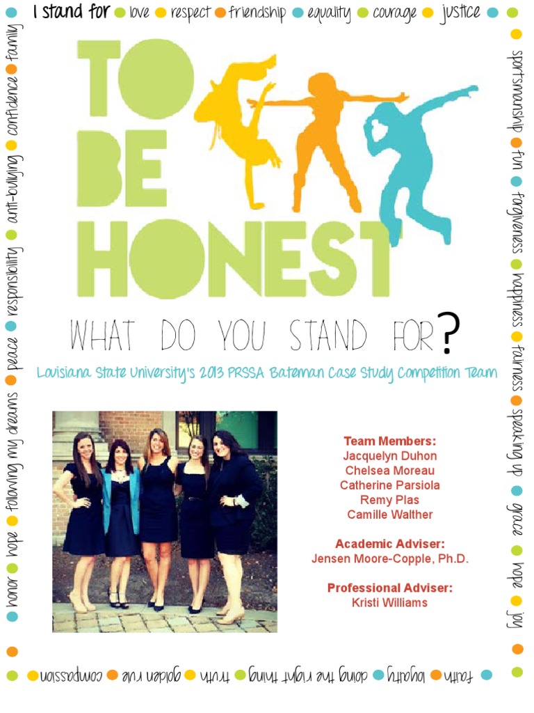 To Be Honest | PDF | Cyberbullying | Bullying