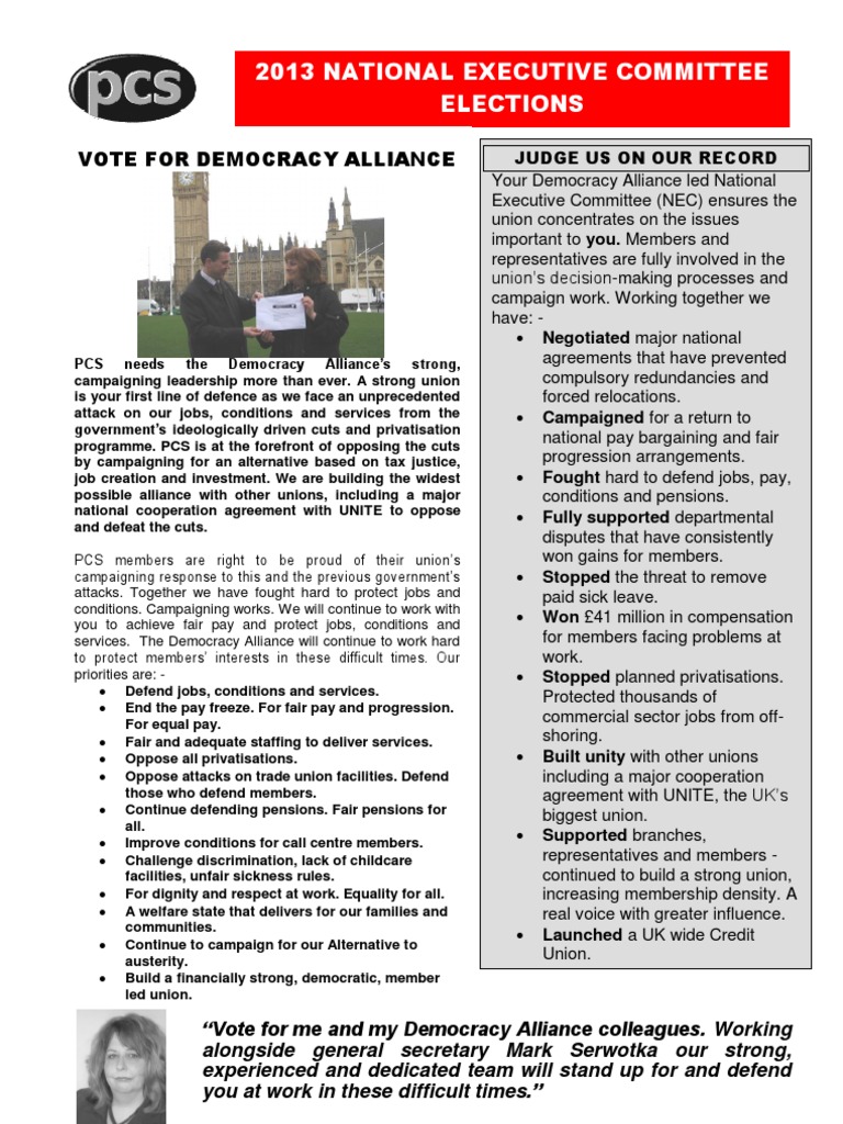 Left Unity National Leaflet PCS | PDF | Trade Union | Economies