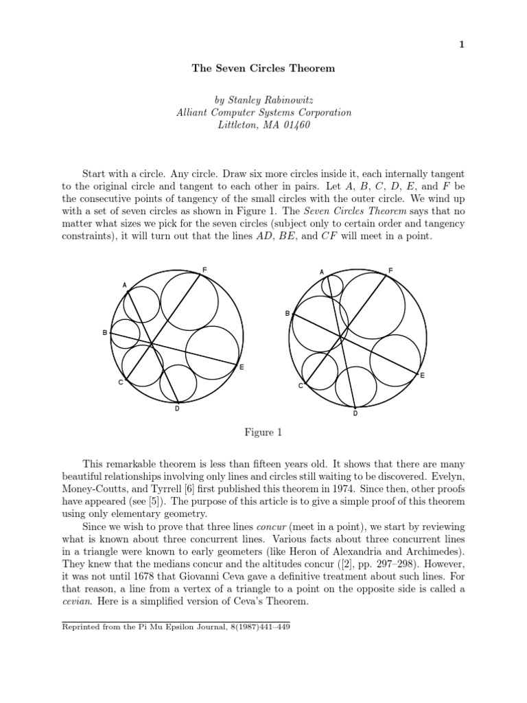 Seven Circles | PDF