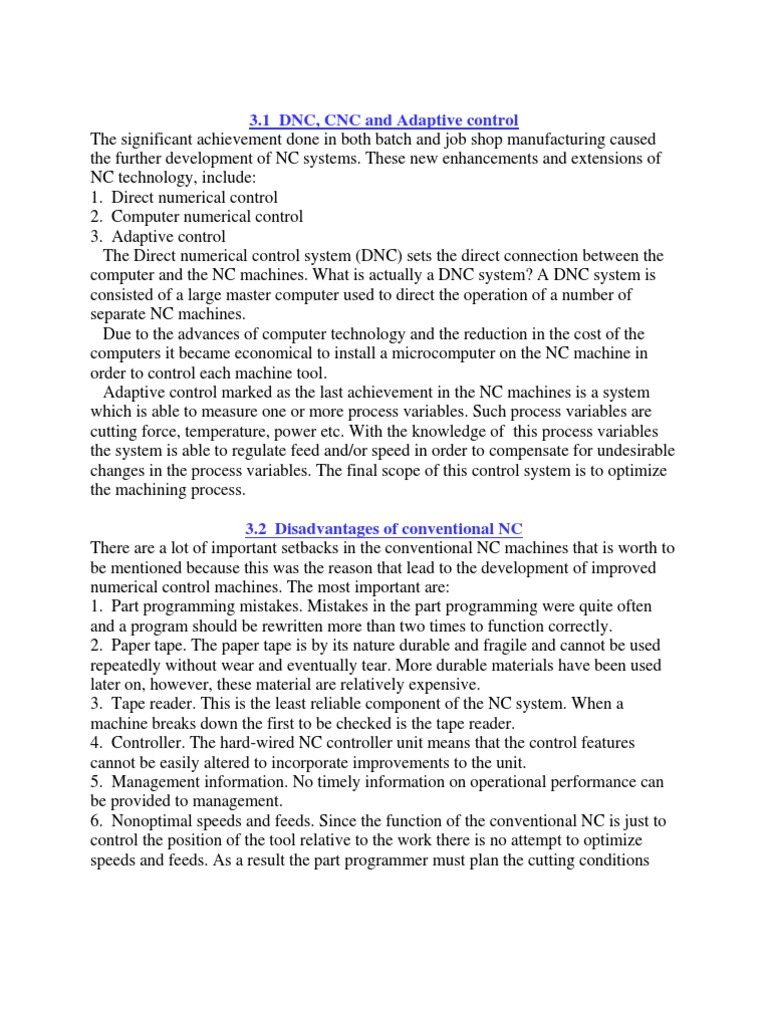 NC CNC DNC | PDF | Numerical Control | Computer Program