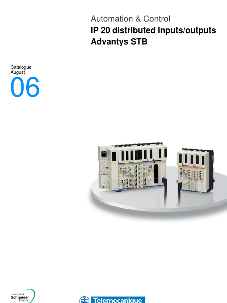 Advantys STB | PDF | Programmable Logic Controller | Power Supply