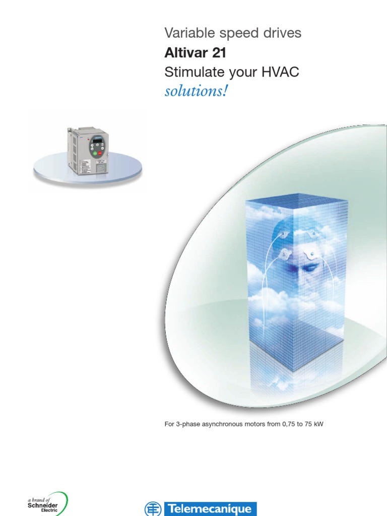 Altivar 21 | PDF | Hvac | Ventilation (Architecture)