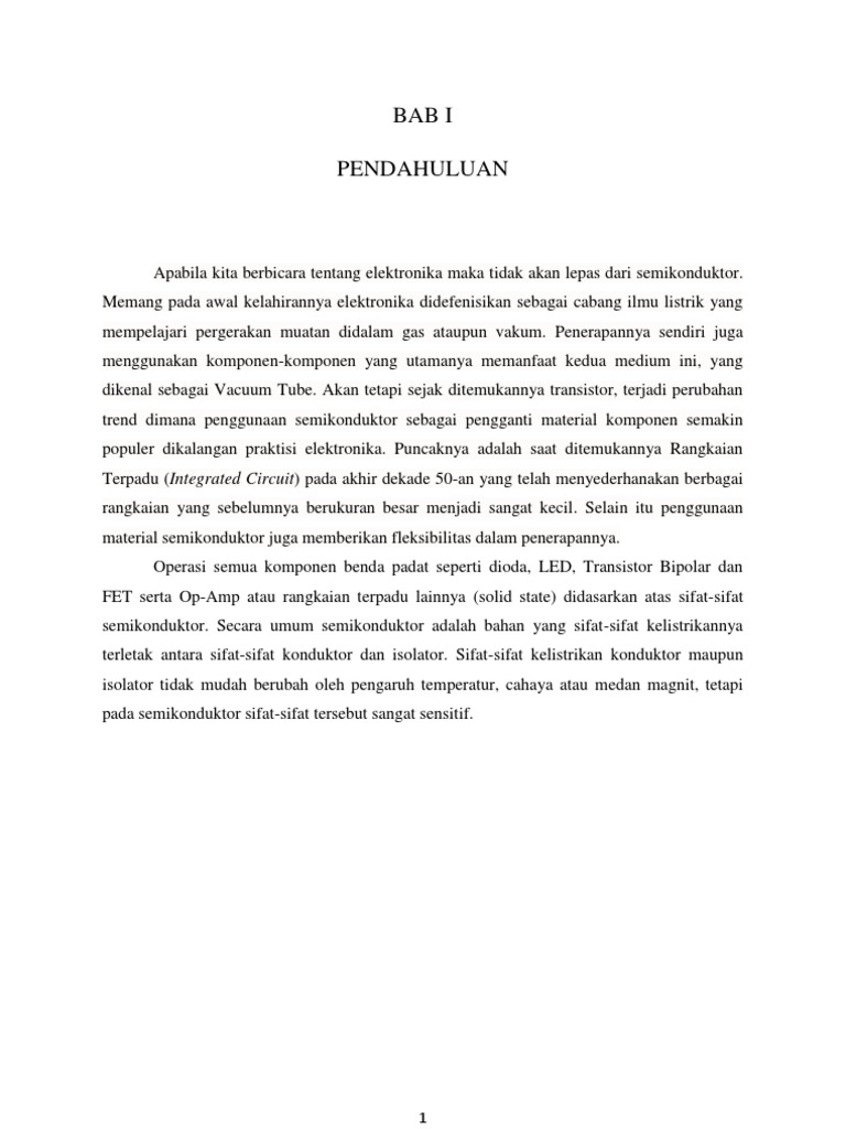 Cara Kerja LED Semikonduktor | PDF