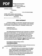 Sample Rejoinder Affidavit | PDF | Affidavit | Government