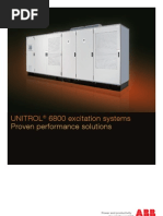 ABB Unitrol 6800 Brochure PDF | PDF | Electrical Grid | Electromagnetism