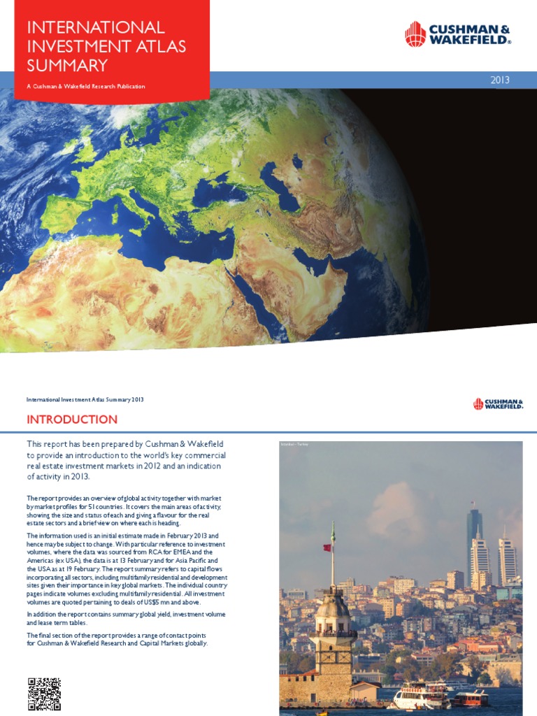 Cushman Wakefield Investment Atlas Summary 2013 Final Pdf Euro