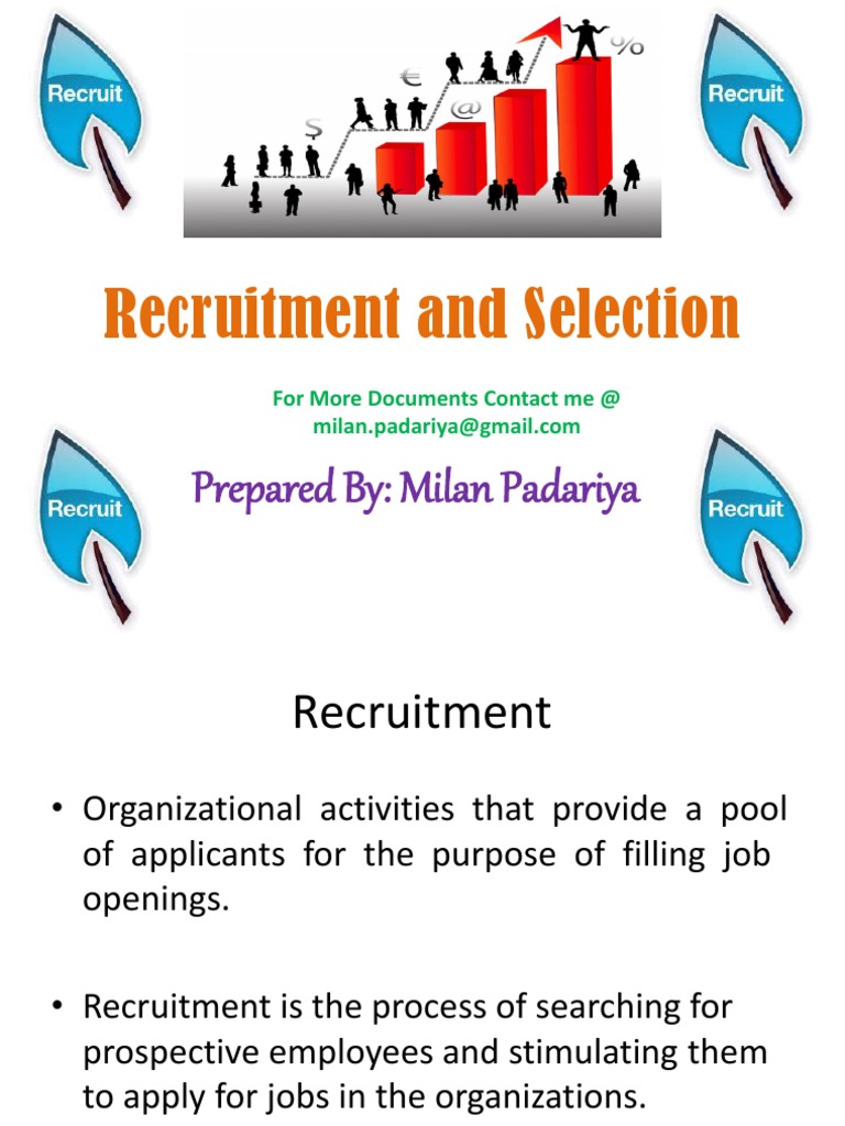 Recruitment and Selection | PDF | Recruitment | Employment