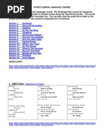 Basic Phrases in Karen Language | PDF