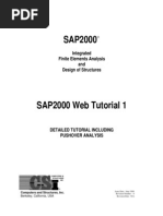 Spiral Staircase in Sap2000 | PDF | Stairs | Areas Of Computer Science