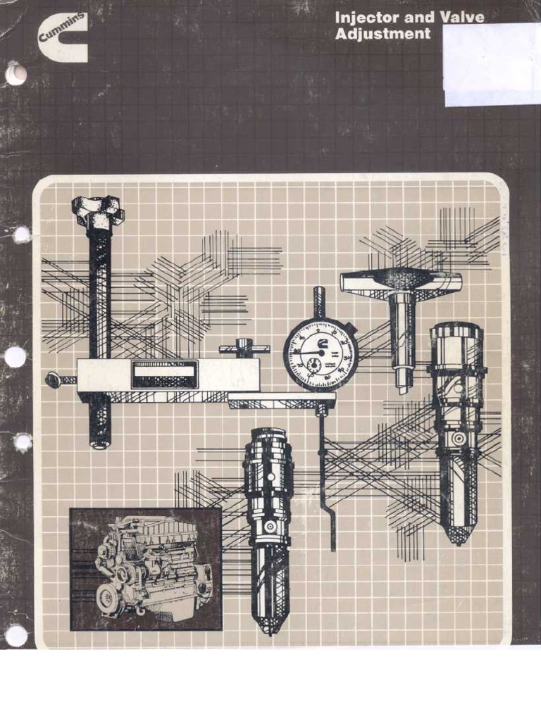 Injector Valveadjustment | PDF | Fuel Injection | Piston