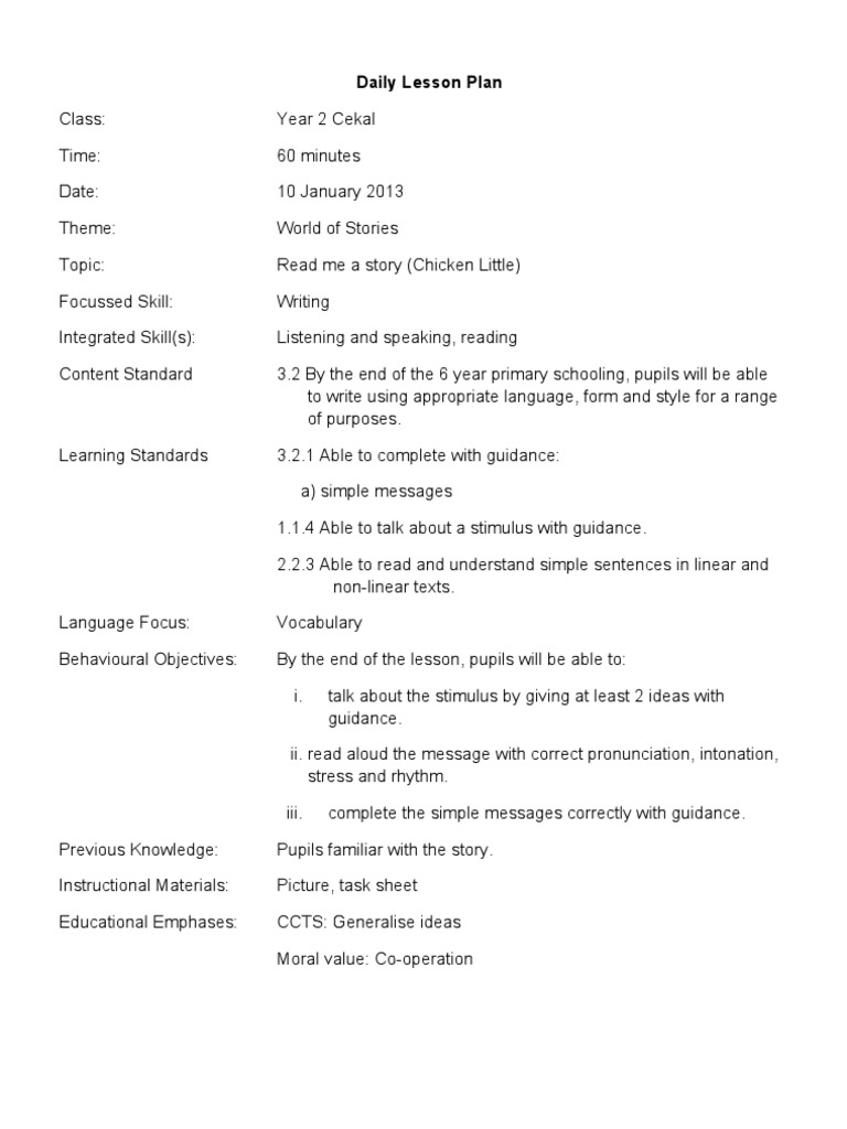 Writing Year 2 | PDF