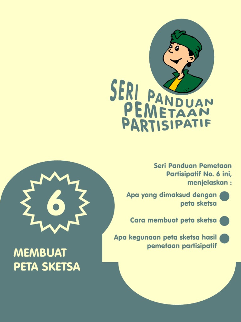 Panduan Membuat Peta Sketsa Partisipatif | PDF | Griya & Taman