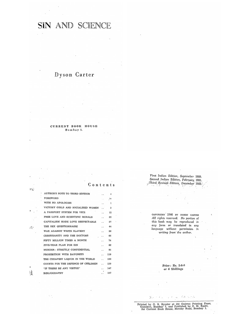 Sin and Science | PDF