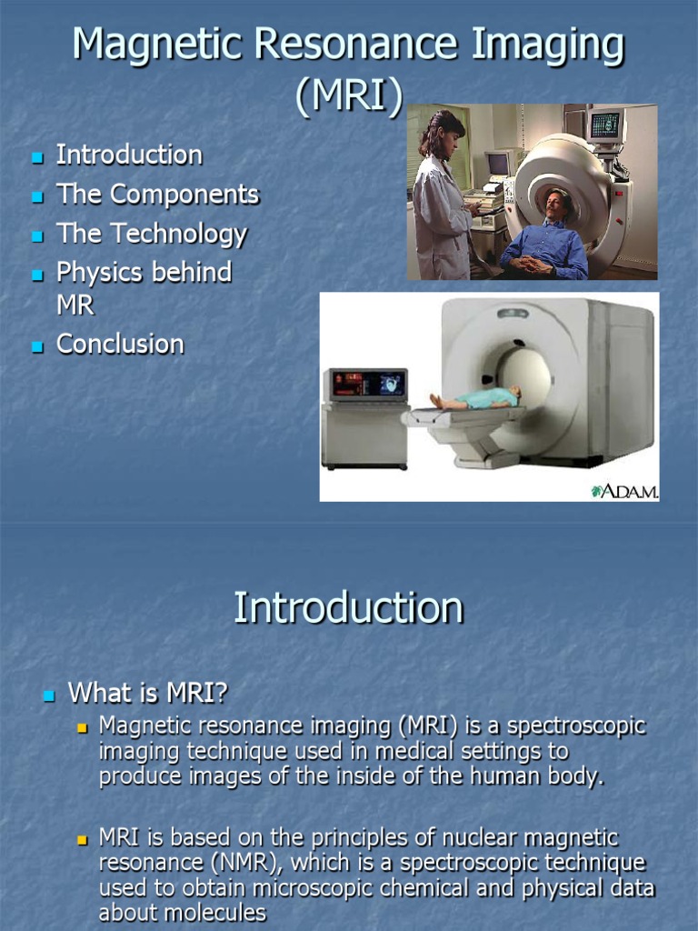 Mri | PDF | Magnetic Resonance Imaging | Spin (Physics)